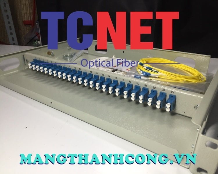 16FO ODF Optical Distribution Box Fixed Tray 19" Rack Mount LC/UPC ...